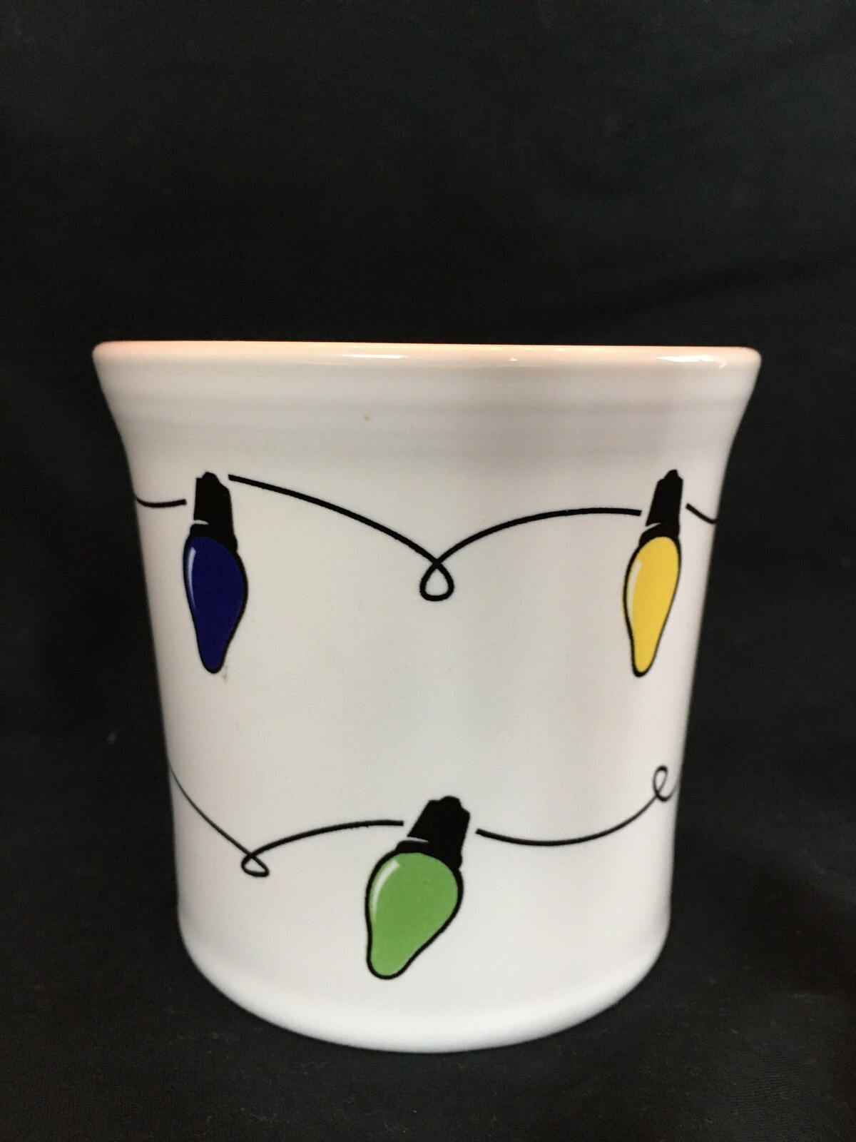 Vintage Fiesta Christmas String Lights 3.5” Mug Fiestaware USA | eBay