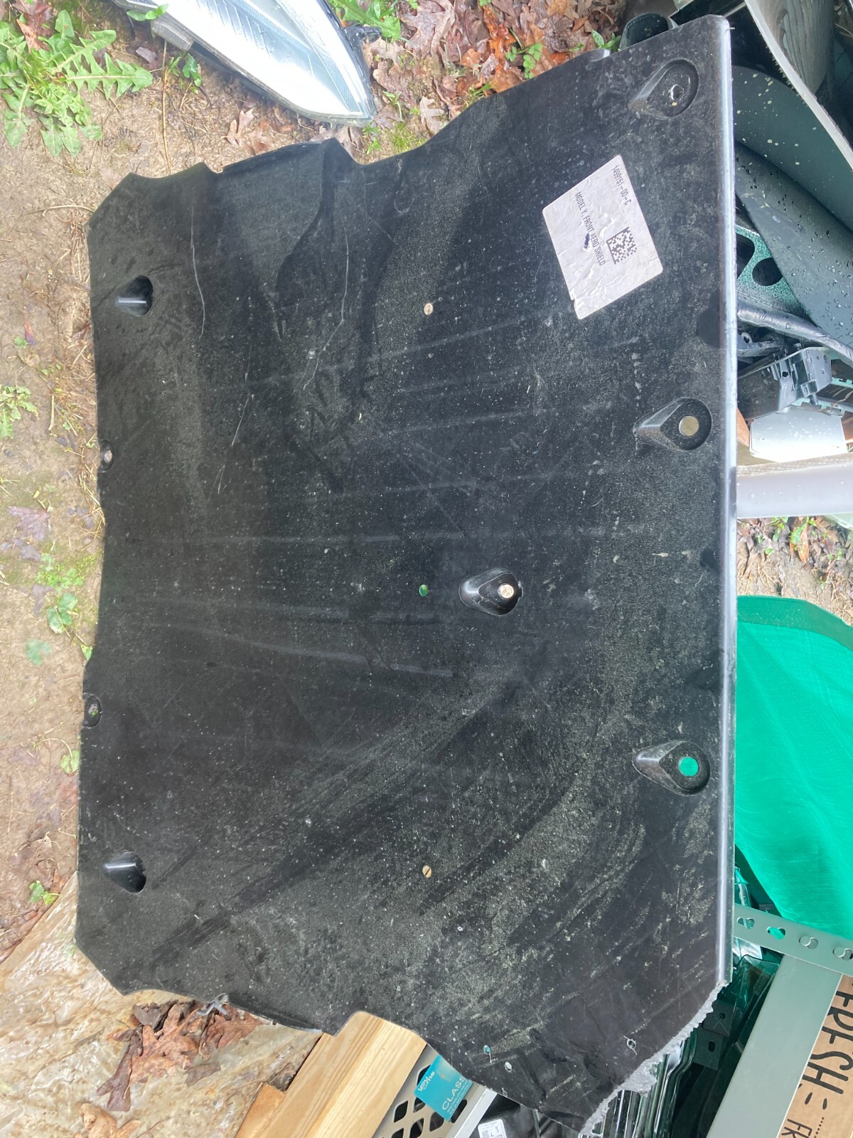Tesla Model 3/Y Front Cover Liner Aero Splash Shield 2020-2023 1499151 ...