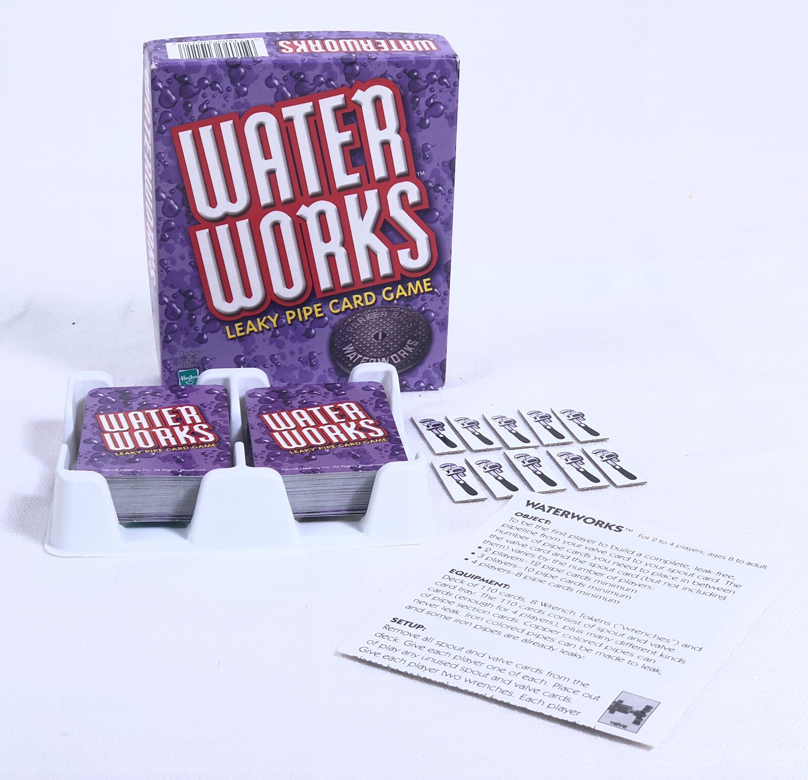 2002 Hasbro Waterworks Leaky Pipe Card Game Complete & EUC | eBay