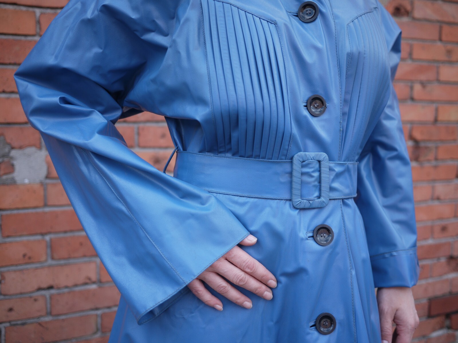 Damen Regenmantel 40er Mantel 40´s raincoat 50er True VINTAGE 50´s ...