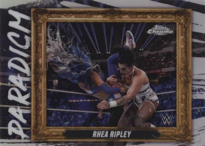 2025 Topps Chrome WWE - Paradigm Rhea Ripley #PAR-RRY Refractor for ...