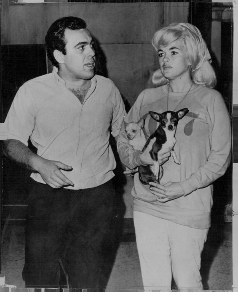 1965 JAYNE MANSFIELD Famous Hollywood Actress & Matt Cimber Wire Photo ...