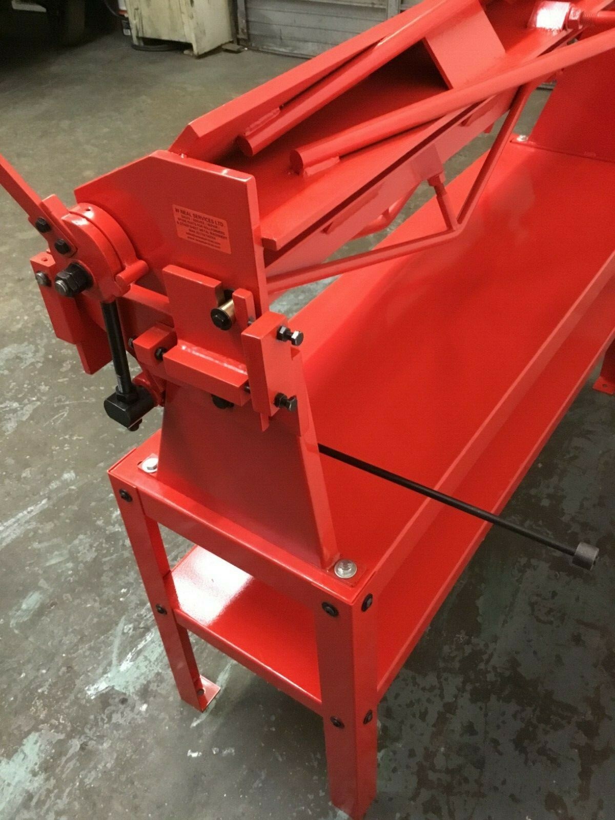 WNS Hand Sheet Metal Bender Box and Pan Folder 1270mm Length x 1.5mm ...