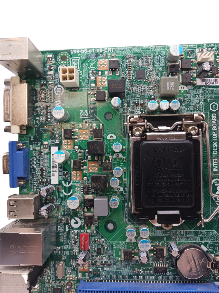 Intel Dh61bf Micro Atx Motherboard Lga1155 W Pentium ASUS P8H61 MX