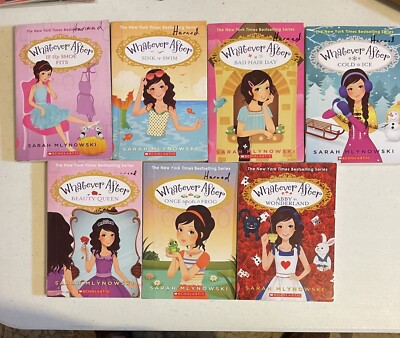 Lot Of 7 “Whatever After” Books Retired teacher Selling Classroom ...