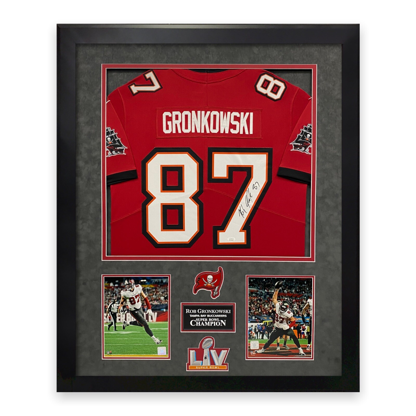 Rob Gronkowski Autographed Memorabilia | Signed Photo, Jersey ...