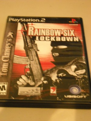 Complete Tom Clancy's Rainbow Six Lockdown PS2 PlayStation 2 2005 Black ...