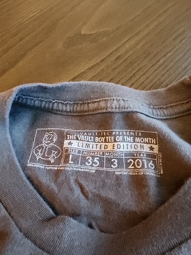 Fallout Vault Boy Tee of the Month Limited Edition: Chemist (Large) | eBay