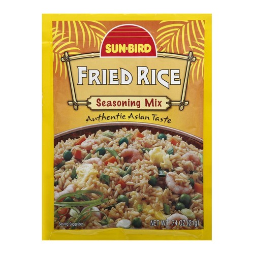 Sunbird Seasoning Mix - Fired Rice - Case Of 24 - 0.75 Oz. 74880070033 ...