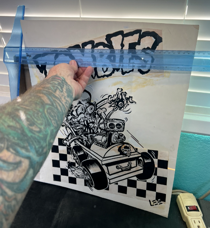 PUNK ROCK FLIPSIDE MAGAZINE TESTICAL HEAD COMICS LEE ELLINGSON ORIGINAL ...