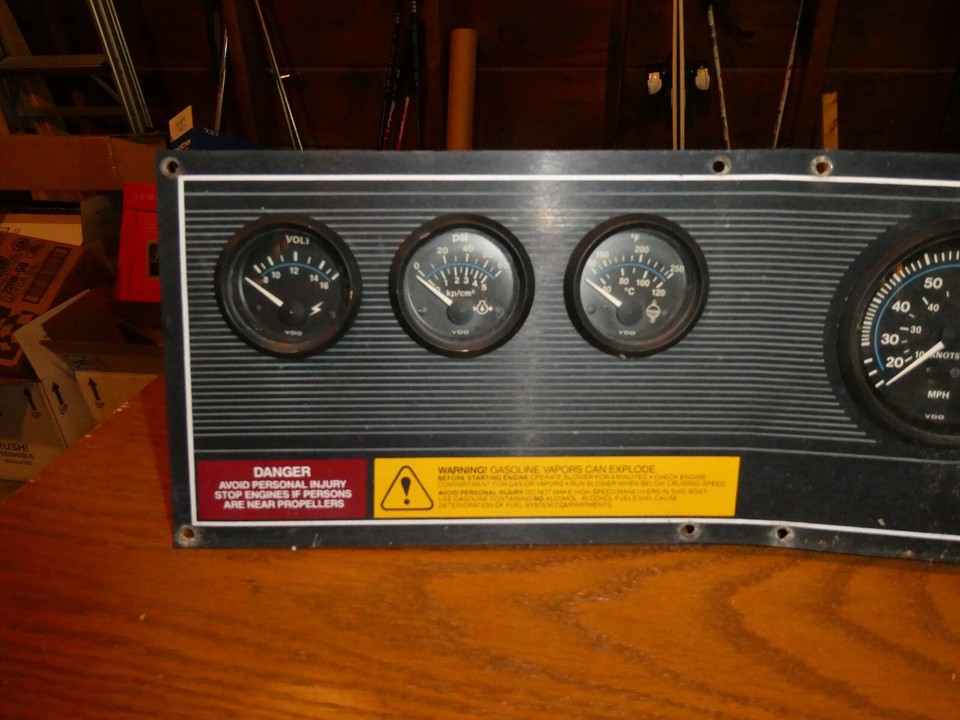 Correct Craft VDO Gauges/Dash Panel | eBay