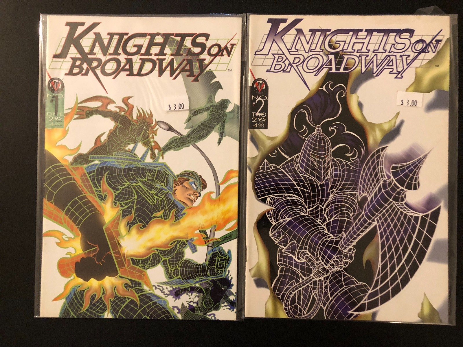 Knights on Broadway #1 & 2 of 3 High Grade Broadway Comics Book Set 27 ...