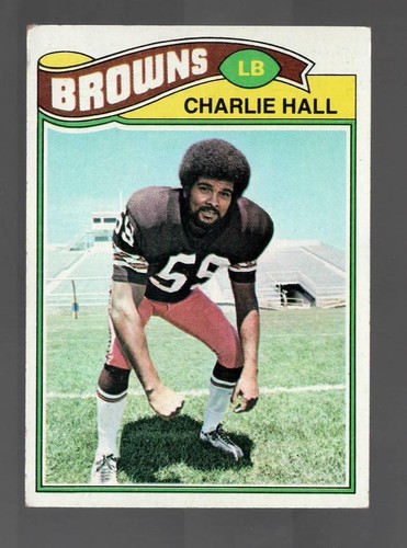 1977 Topps Charlie Hall Cleveland Browns #458 Excellent | eBay