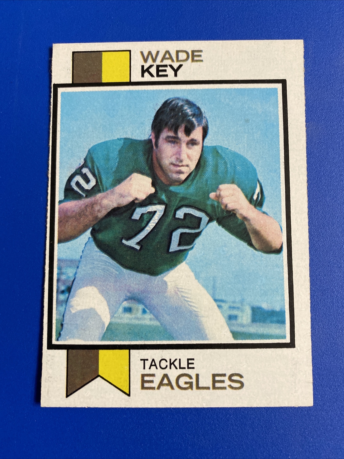1973 Topps Philadelphia Eagles #86 Wade Key Rookie card | eBay
