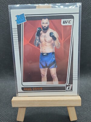 2022 Panini Donruss UFC #202 Paul Craig Base RC Rated Rookie Trading ...