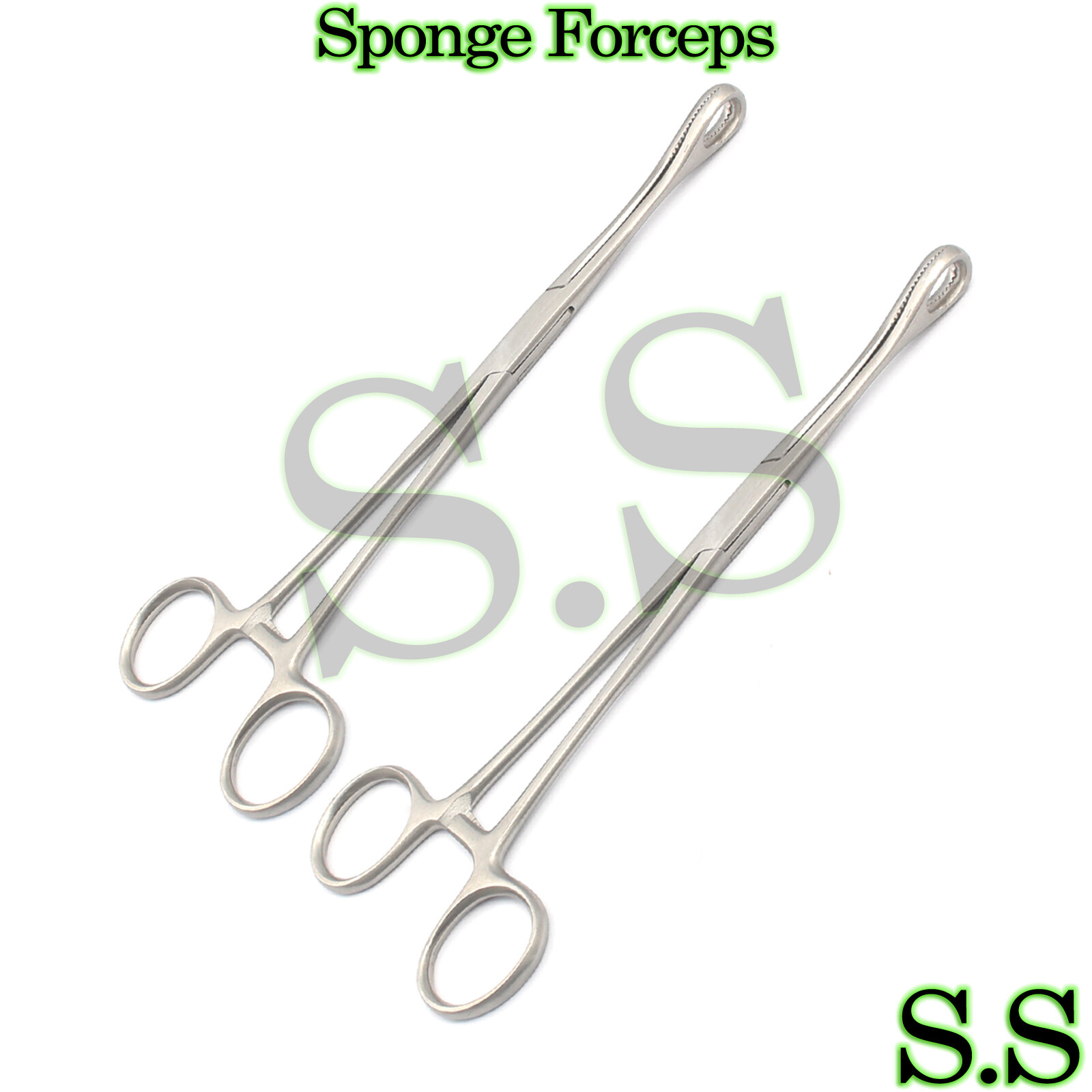 2 PACK BODY PIERCING Hemostat Forceps Surgical SPONGE CLAMP 9" Tool | eBay