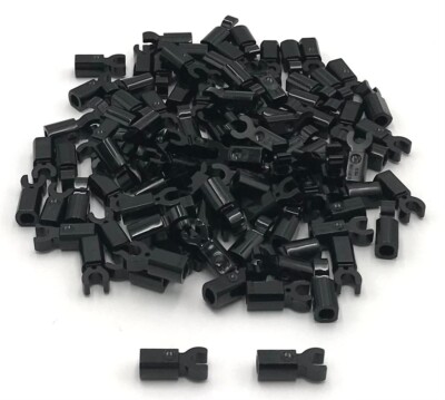 Lego 100 New Black Bar Holder with Clip Pieces | eBay