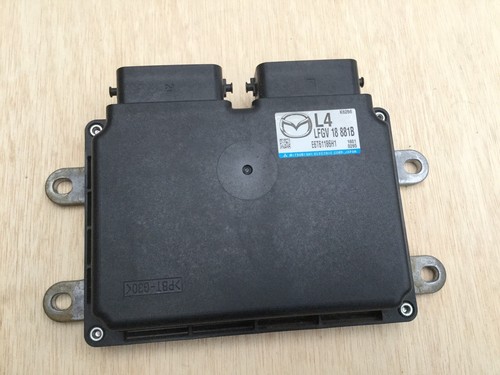2011 11 MAZDA 3 COMPUTER BRAIN ENGINE CONTROL ECU ECM EBX MODULE K6266 ...