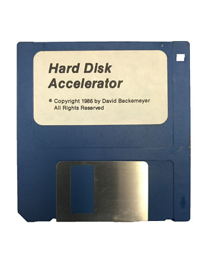 Hard Disk Accelerator for Atari ST on 3.5" Floppy Disk - 1986 David Beckemeyer | eBay