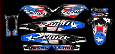 Yamaha Zuma Chuma 2022-2024 GRAPHIC KIT | eBay
