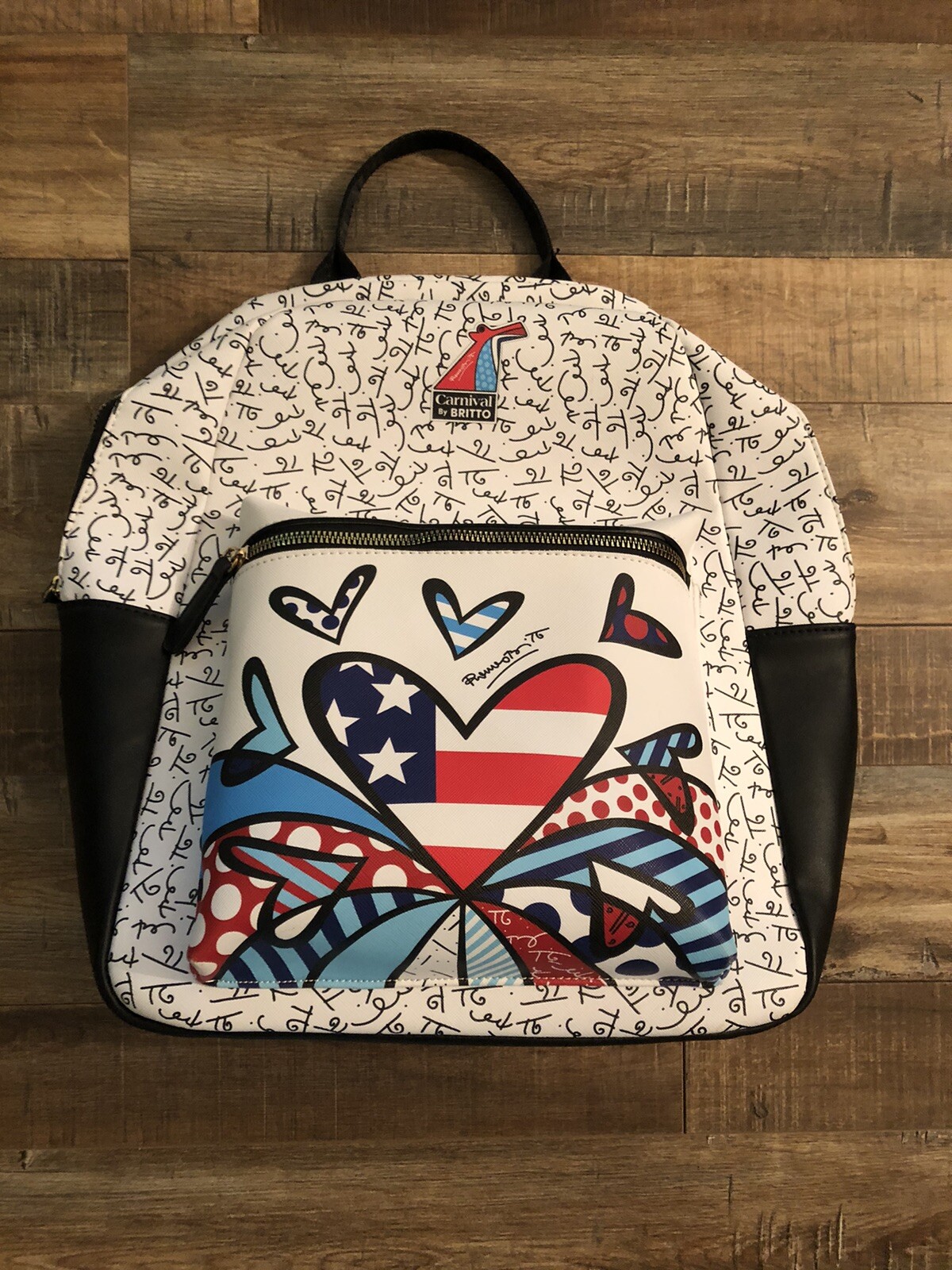 RARE Carnival Romero Britto CCL Exclusive Backpack - Gem