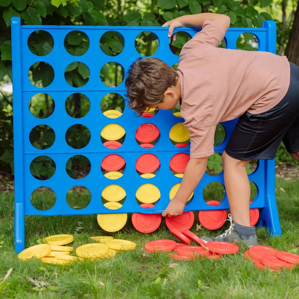Connect 4 Giant Edition All weather and Durable Material Party Games ...