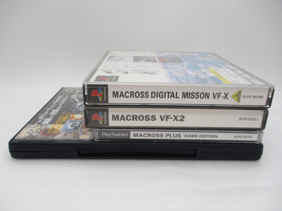 PS1 Macross Vf-X VF-X2 Gioco Edizione PS2 Super Dimension Fortress ...