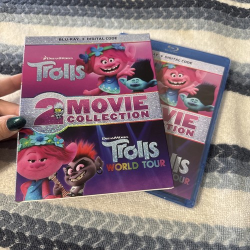 Trolls / Trolls World Tour 2-Movie Collection (Blu-ray & Digital) W ...