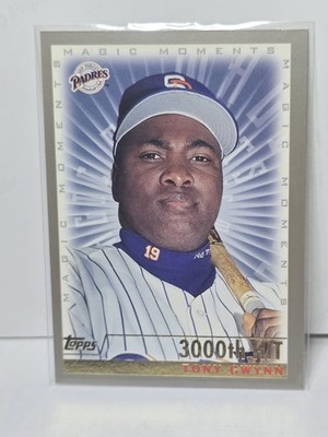 2000 Topps Magic Moments Tony Gwynn (3000th Hit) #240 HOF | eBay