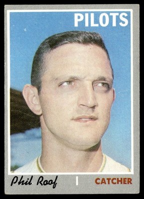 1970 Topps Phil Roof Seattle Pilots #359 | eBay