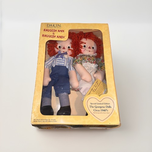 DAKIN Raggedy Ann & Andy The GEORGENE Dolls Circa 1940's doll# 7309 of ...