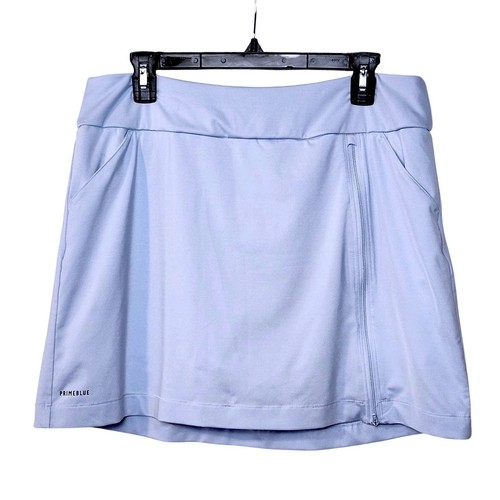 ADIDAS PRIMEBLUE SKORT WOMENS LARGE POWDER BLUE GOLF TENNIS PICKLEBALL ...