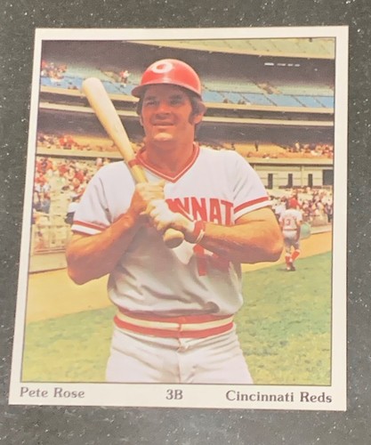 PETE ROSE HOF 1975 SSPC Jumbo Puzzle Back (NM-MT) CINCINNATI REDS Hit ...