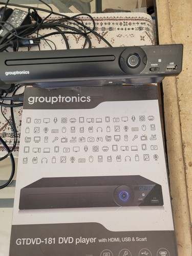 DVD Player Grouptronics GTDVD-181 Compact & Karaoke Player +USB No ...