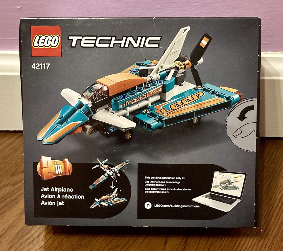 BRAND NEW Lego Technic King Loop Race Plane Set 42117 *RETIRED* Sealed ...