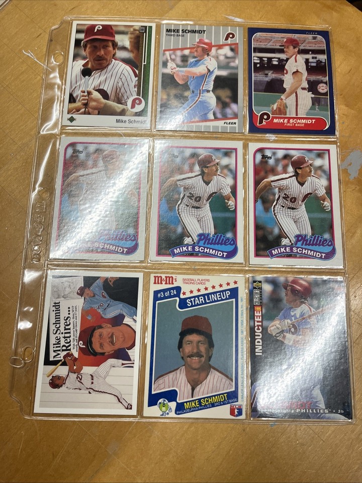 Mike Schmidt Lot Of 135+ Cards | eBay
