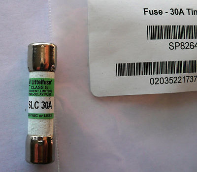 Littelfuse SP8264M Time Delay G class Fuse SLC 30A 480 VAC, UPC ...
