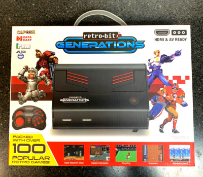 Retro-Bit Generations Plug & Play Game Console Over 100 Retro Games NEW ...