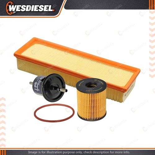 Sakura Oil Air Fuel Filter Kit fits Citroen Berlingo M59 TU3JP 4Cyl 03 ...