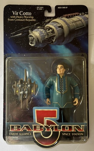 Babylon 5 Action Figure Vir Cotto 1997 Heavy Warship 20028 Factory ...