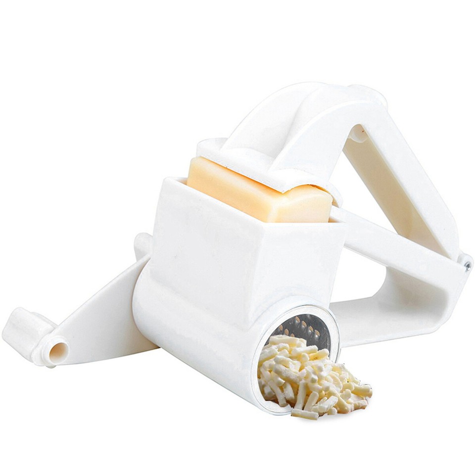 Rotary Cheese Graters Manual Handheld Cheese Cutter with Stainless ...