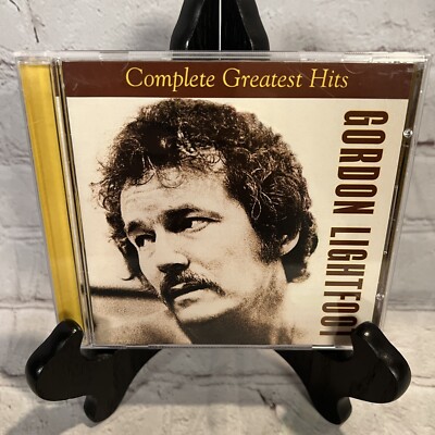 Gordon Lightfoot The Complete Greatest Hits CD, 2002 Rhino Records Folk ...
