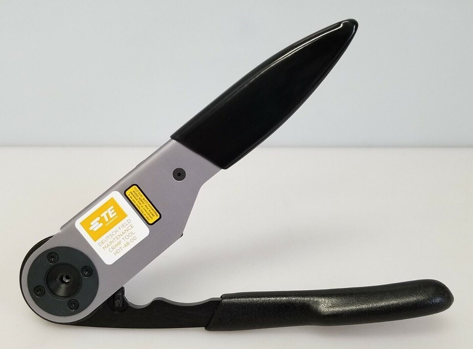 TE HDT-48-00 Deutsch Field Maintenance Hand Crimp Tool, Size 12- 20AWG ...