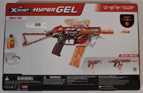 X-Shot Hyper Gel Medium Blaster Gun - Red (87846516) for sale online | eBay