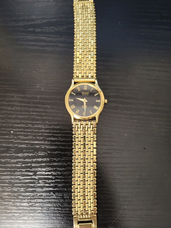 ⭐RARE VINTAGE Seíko Slim Gold Filled Gentlemen's 33mm Watch | eBay