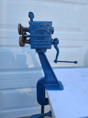 Rare Birks MFG. Pittsburgh Opener sheet metal lock seam opening machine ...