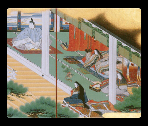 Japanese Mouse Pad Art The Tale of Genji Original Picture MousePad MADE ...