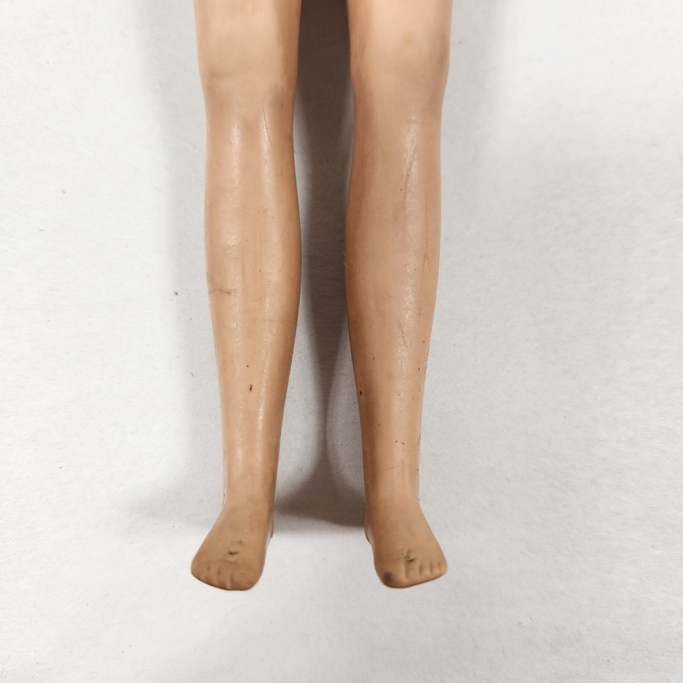 Vintage 1963 Mattel Skipper Barbie Doll Brunette Flat-footed Bendable ...