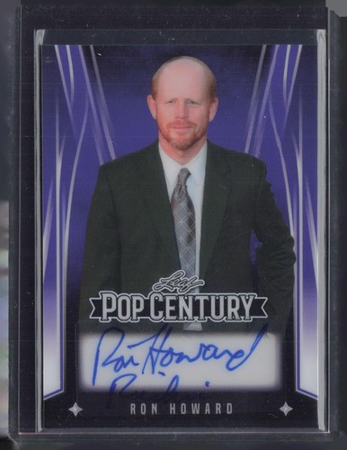 2025 Leaf Pop Century Prismatic Purple Ron Howard 1/6 Auto Autograph | eBay