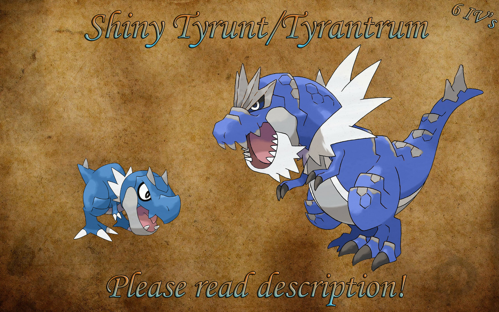 Shiny Tyrunt Pokemon